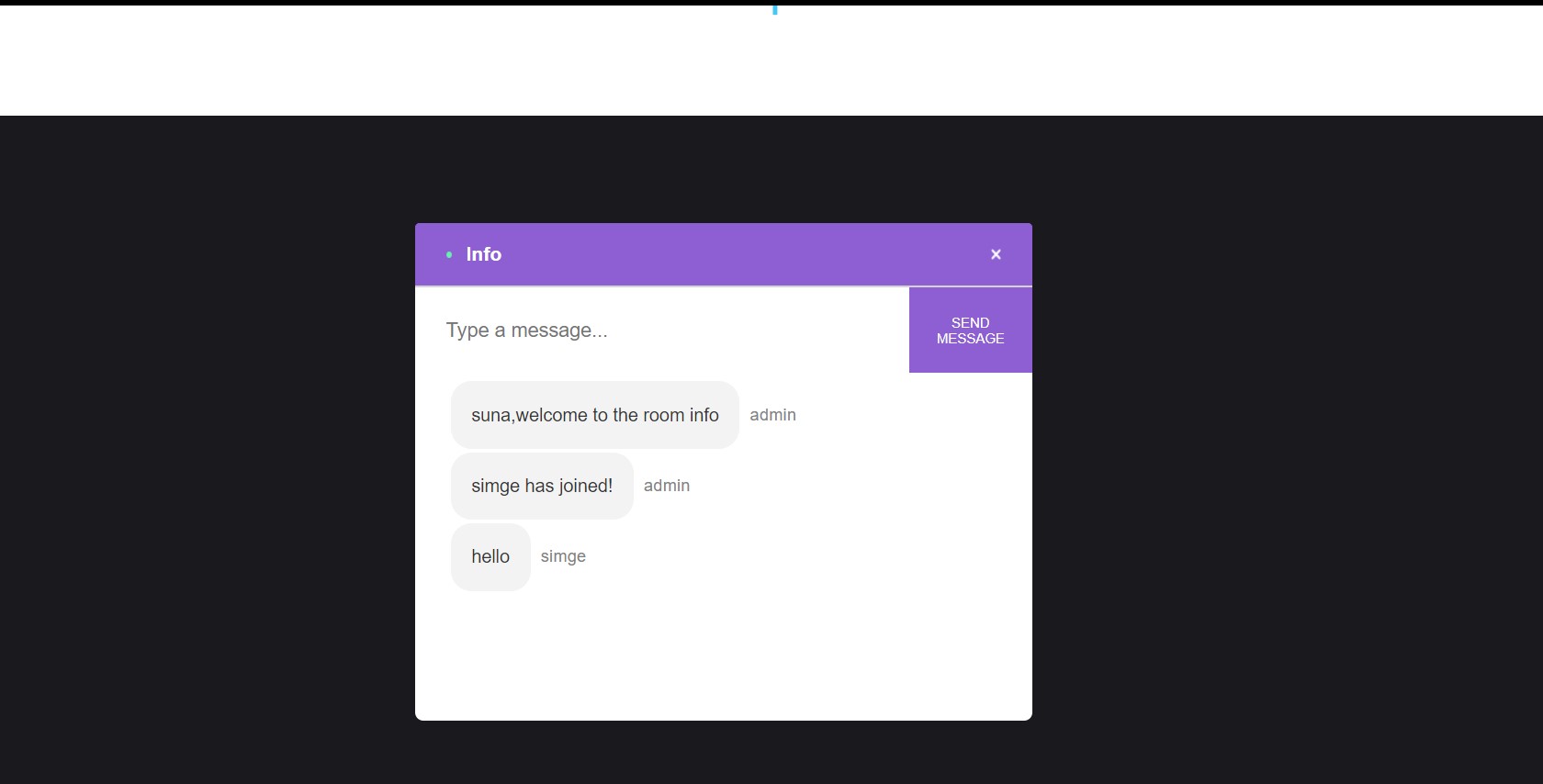 GitHub - simgeatlhn/ChatApp: Realtime ChatApp with React,Node.js and ...