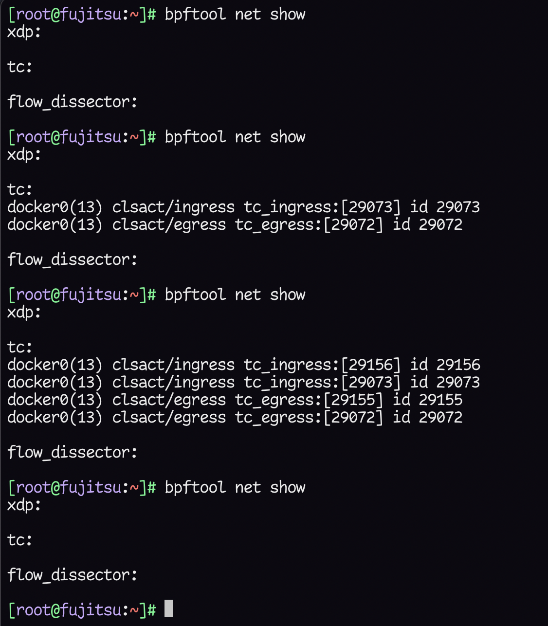 Entire clsact qdisc is purged when tc hook is destroyed · Issue #1828 · aquasecurity/tracee · GitHub