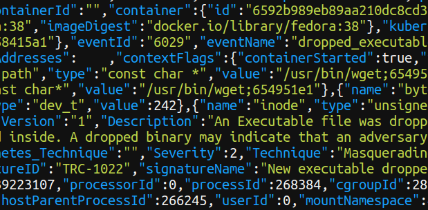 Trash characters in executable name for the dropped executable signature. · Issue #3675 ...