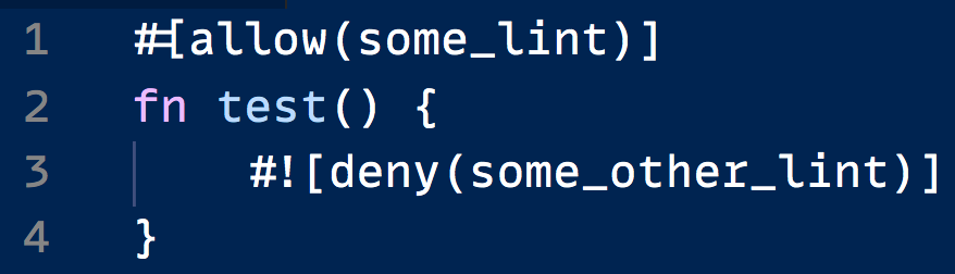 Ligatures in Rust Attributes · Issue #1 · MonoLisaFont/feedback · GitHub