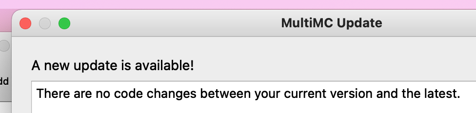 Update window opens; no new update · Issue #5180 · MultiMC/Launcher · GitHub