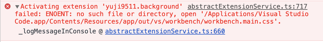 mac os 安装完不起作用 · Issue #226 · shalldie/vscode-background · GitHub