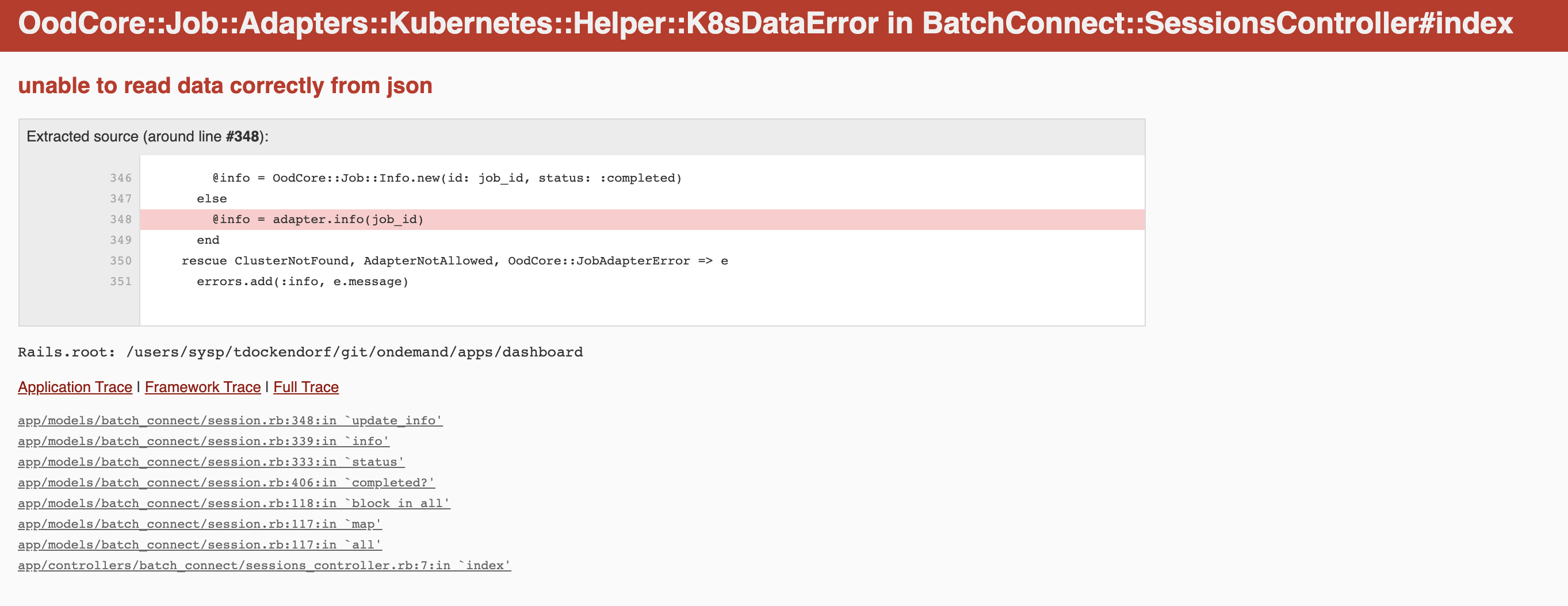 Stack traced produced by K8 adapter · Issue #278 · OSC/ood_core · GitHub