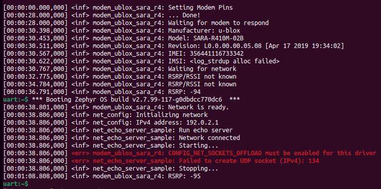 sara-r4: socket call fails due to regression · Issue #40074 · zephyrproject-rtos/zephyr · GitHub