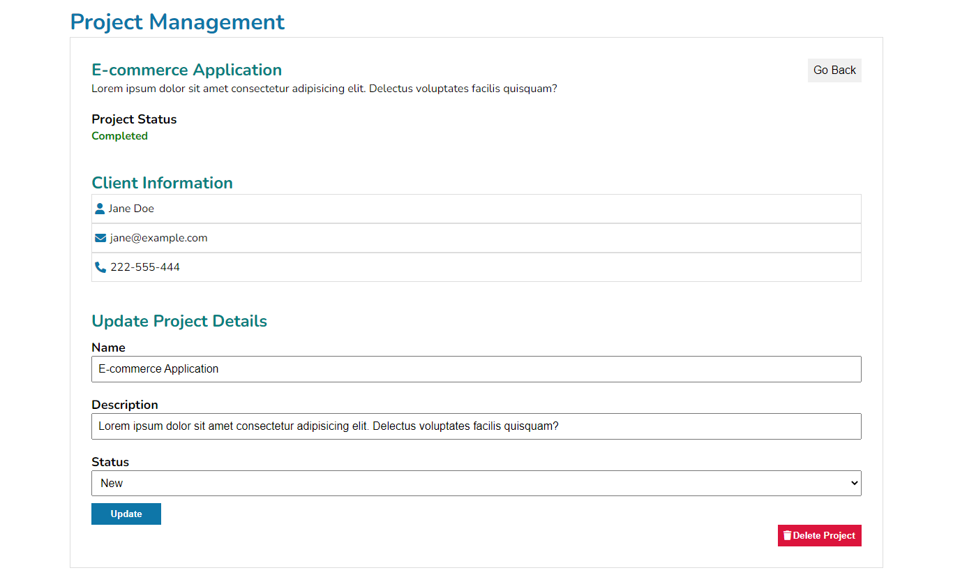 GitHub - Joniekesh/MERNG-project-mgmt-app: This is a project management app built with Mongoose ...