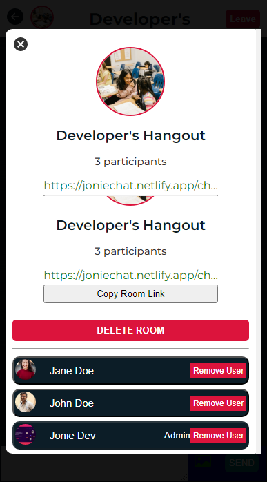 Github Joniekeshmern Chat Application 