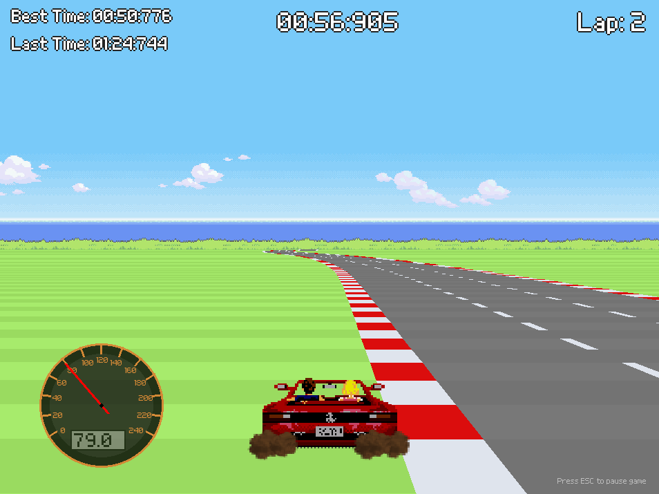 GitHub - NeeDCrafT21/Outrunners-Style-Game: Time trial racing game ...
