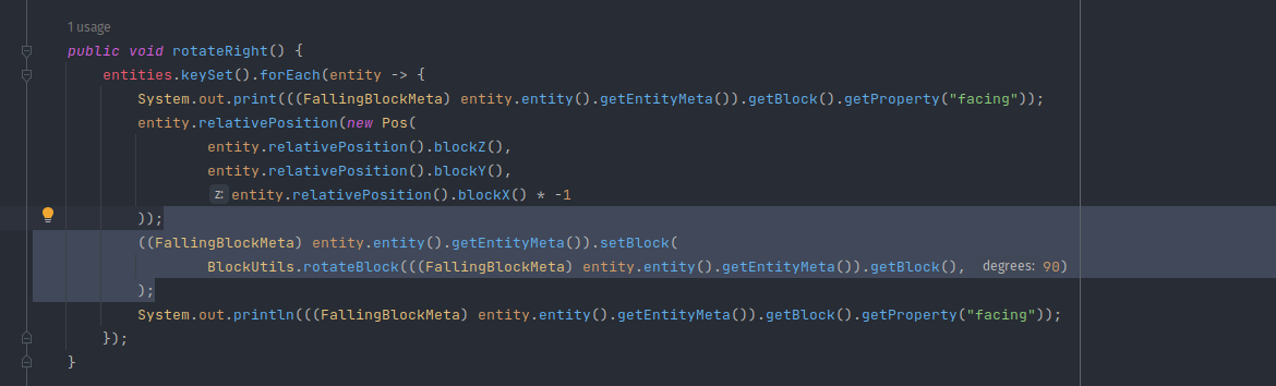 FallingBlocks not updating block when their entity meta block is updated · Minestom Minestom ...