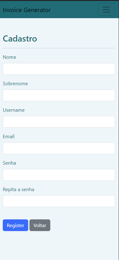 GitHub - eliascastrosousa/invoicegenerator