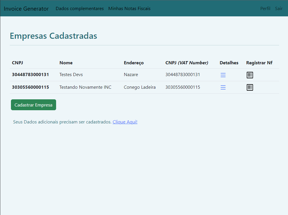 GitHub - eliascastrosousa/invoicegenerator