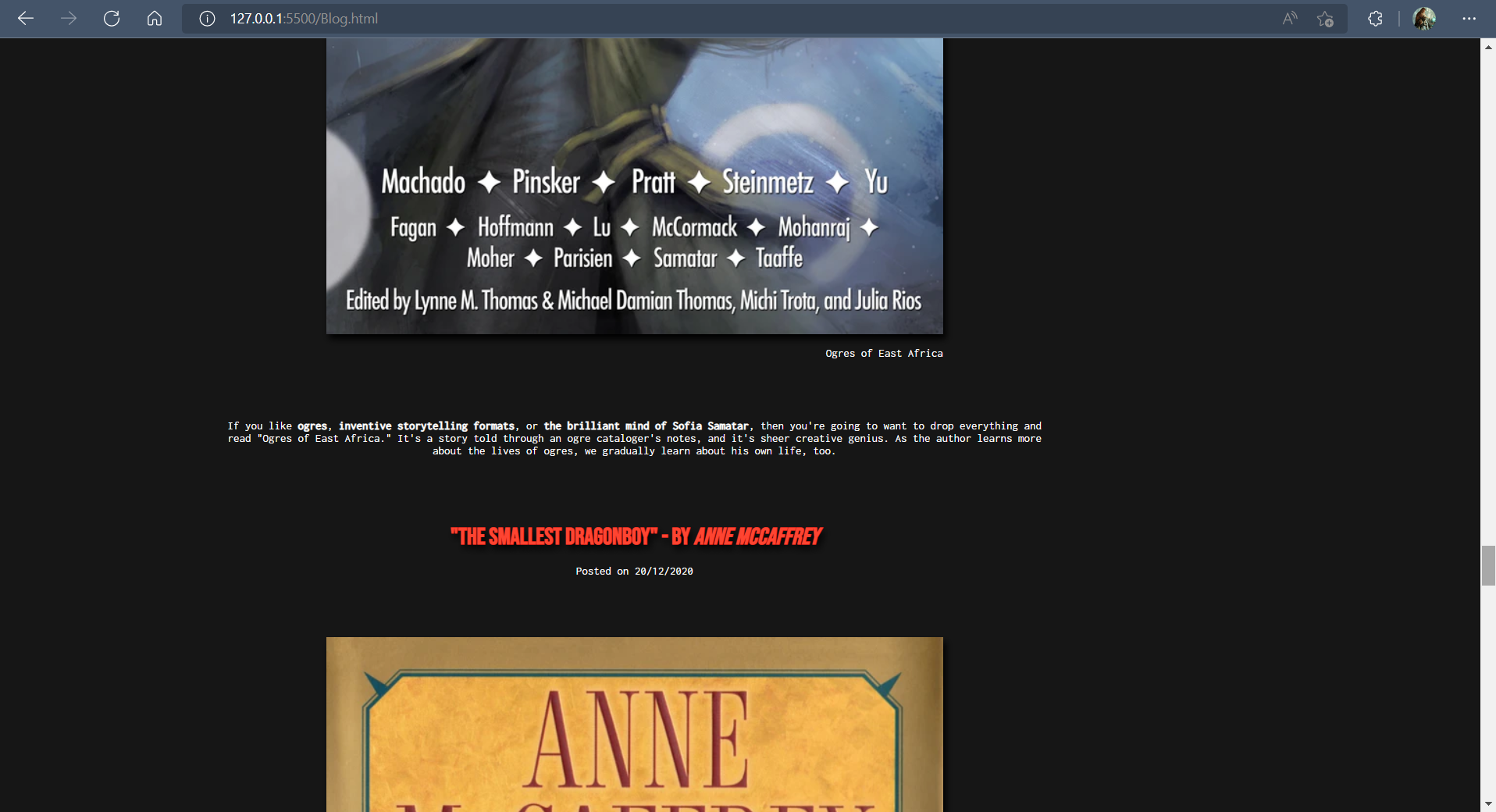 GitHub - Nakaitsu/blog-de-livros: Um modelo do que seria um blog de livros