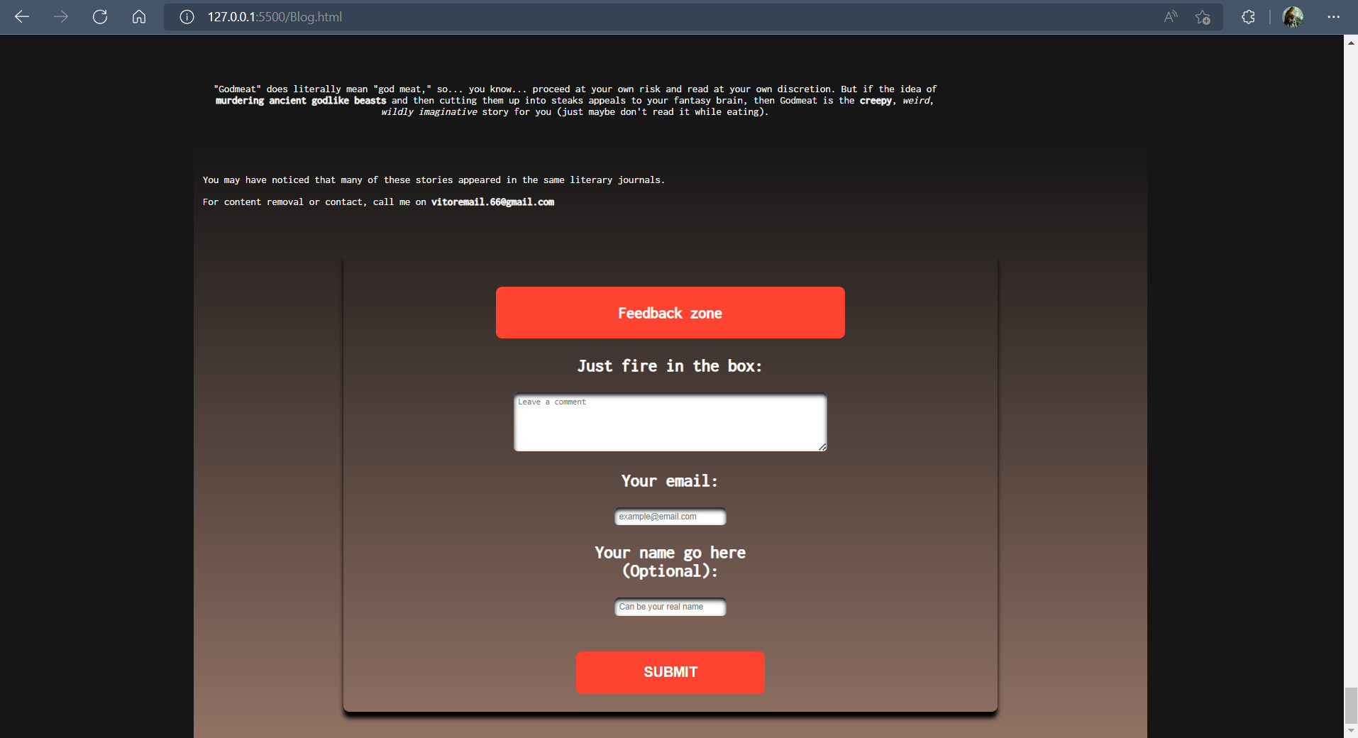 GitHub - Nakaitsu/blog-de-livros: Um modelo do que seria um blog de livros
