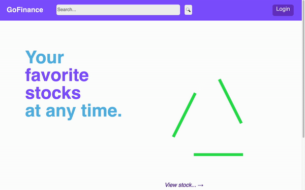 GitHub - code-amin/GoFinance: GoFinance - your favorite stocks and companies data all in one place 🚀