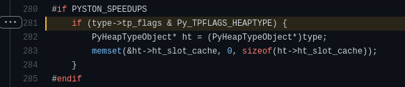 [BUG] Py_TPFLAGS_HEAPTYPE is set on static PyTypeObject · Issue #4200 ...