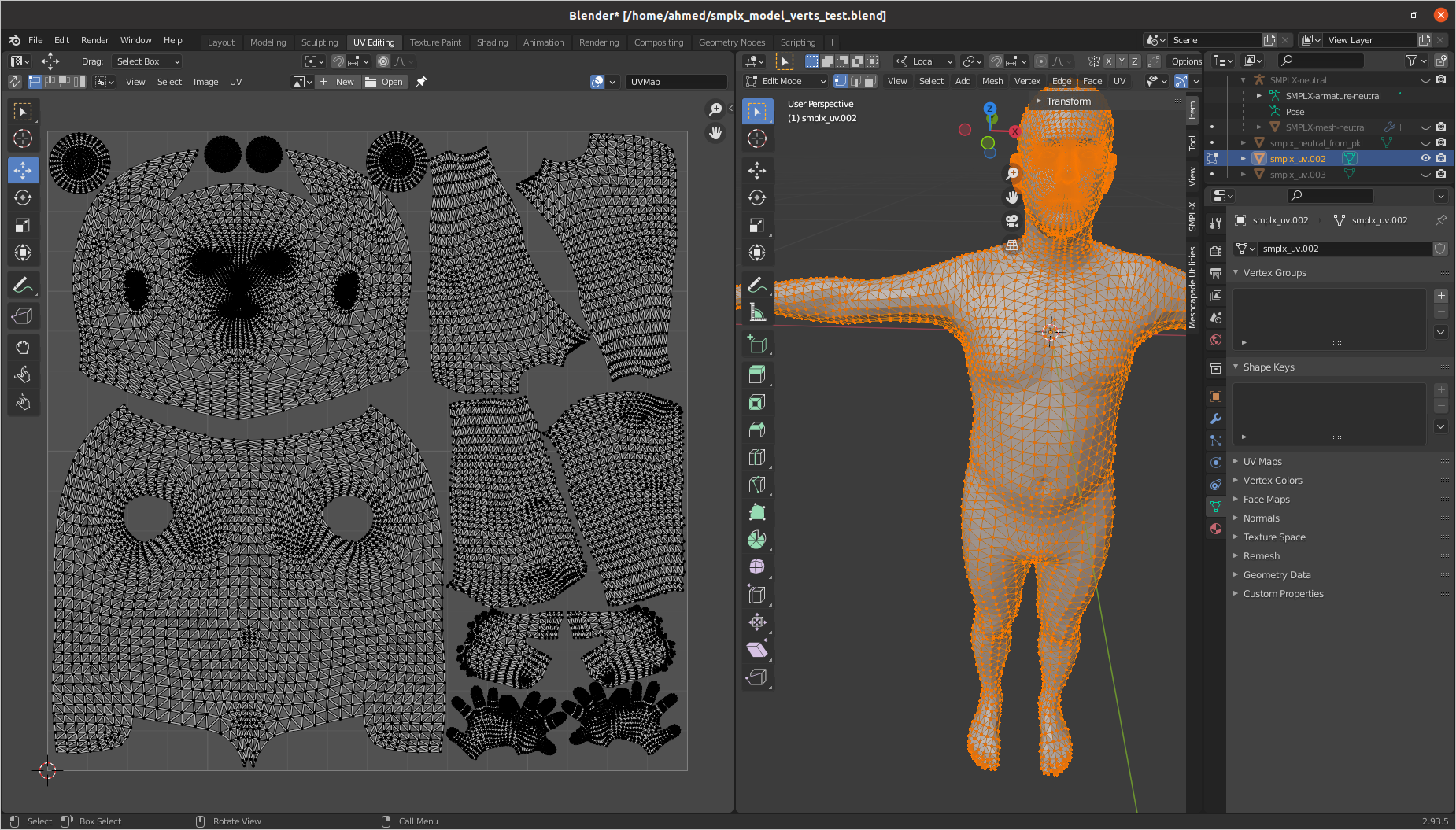 SMPL-X UV map table problem · Issue #94 · vchoutas/smplx · GitHub