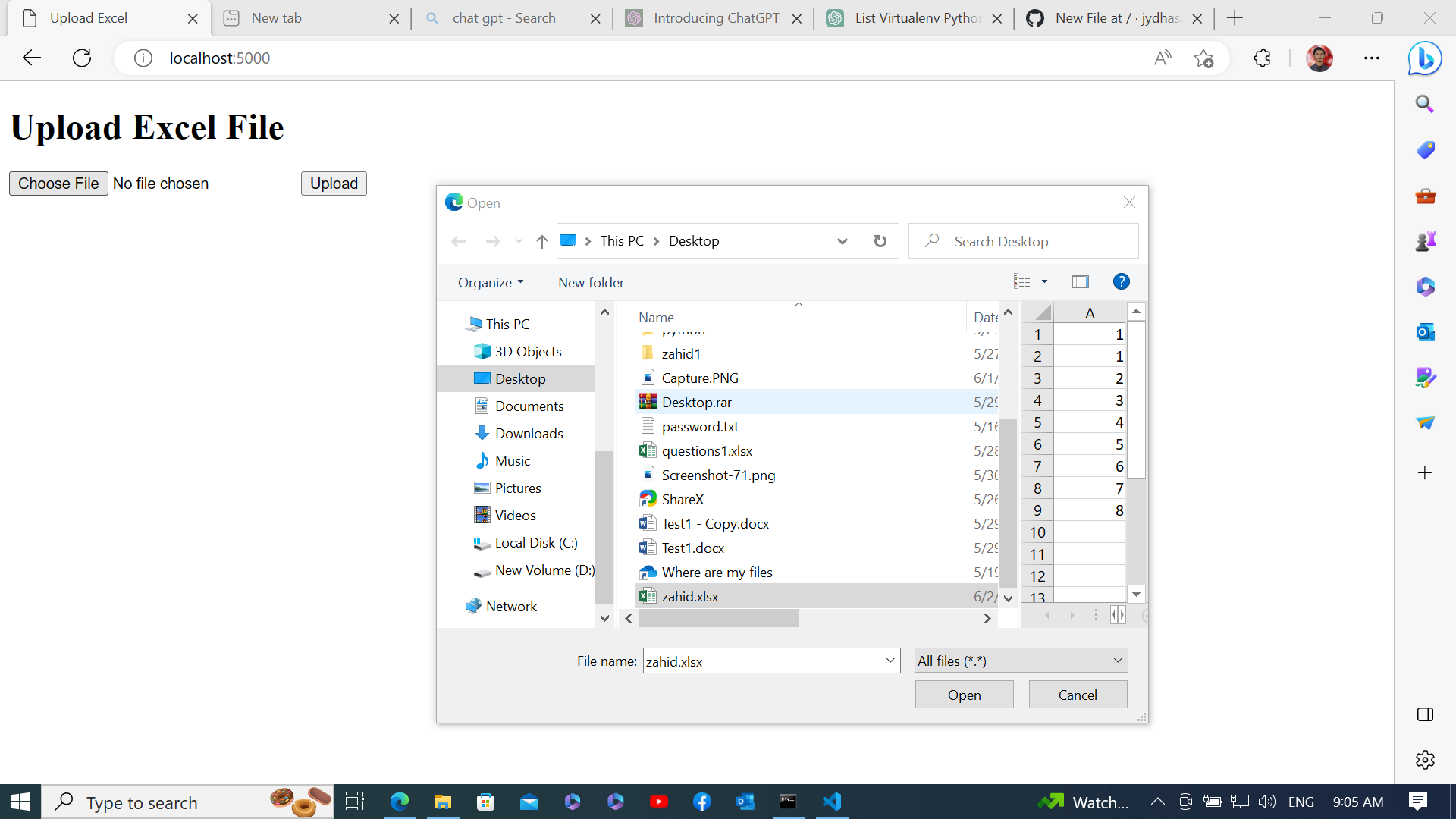 Github Jydhasanflask Excel Import And Export Data Zahid Hasan 