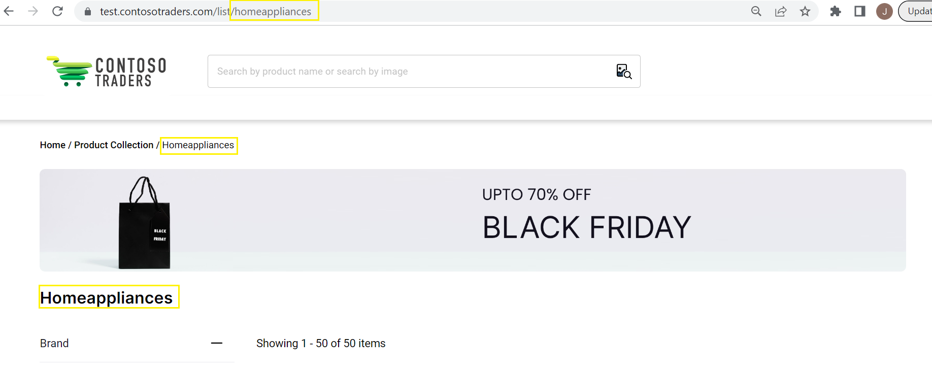 Home button and contents need changes · Issue #138 · CloudLabs-AI/ContosoTraders · GitHub