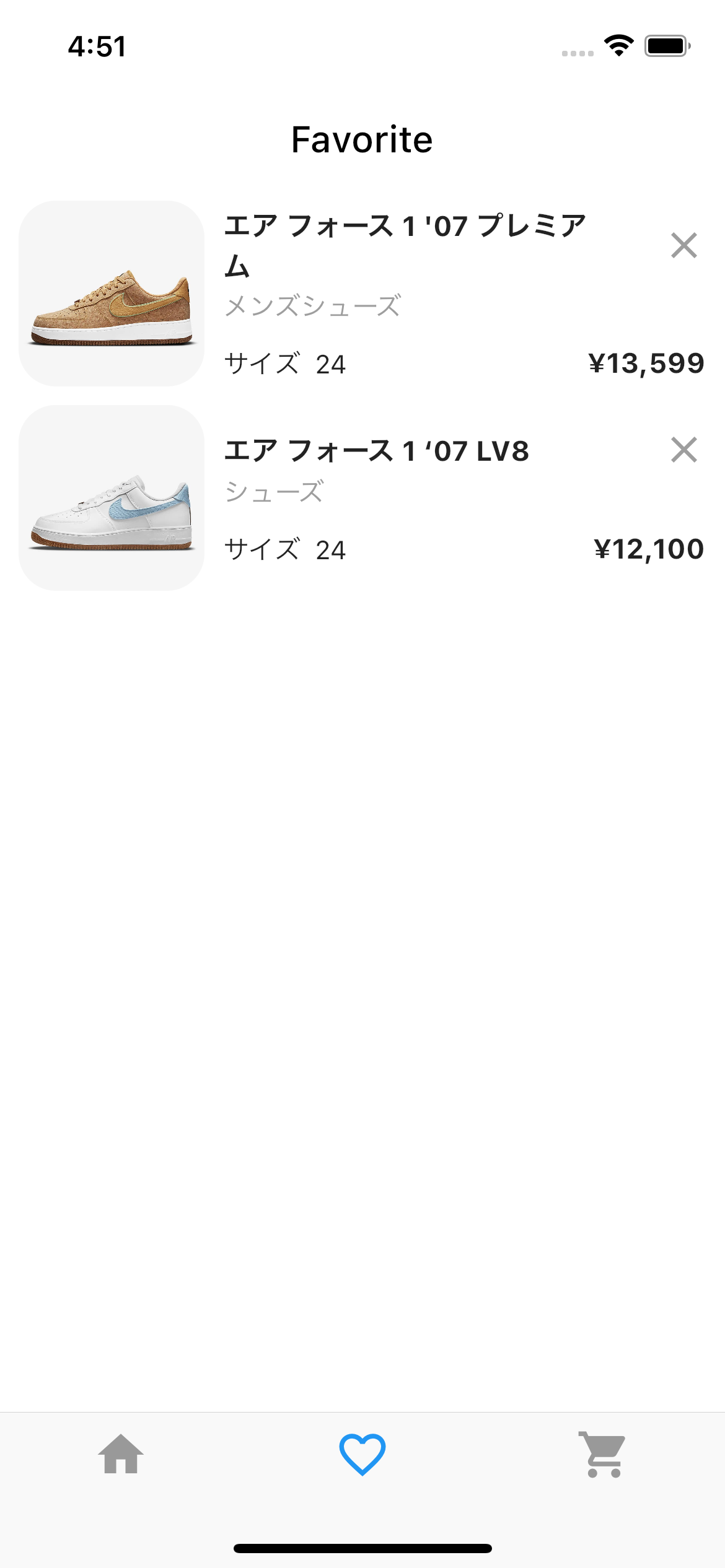 GitHub - TaishiU/flutter-shopping-cart2