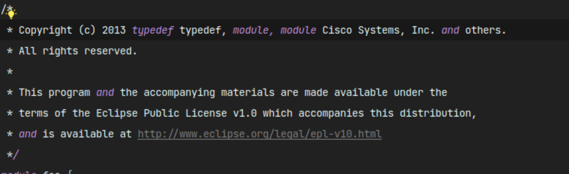 Syntax highlighter highlights keywords in the multi-line comments · Issue #125 · PANTHEONtech ...