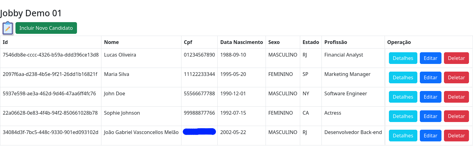 GitHub - JGMelon22/mjv-jobby-cadastros-demo-frontend: Front-end básico para a API de cadastros Jobby