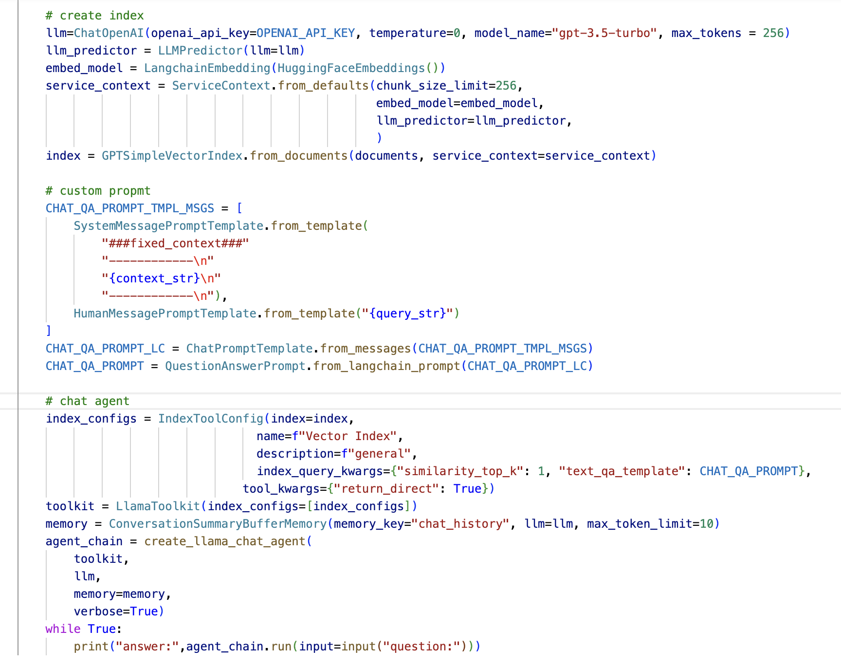 how to use custom prompt template? · Issue #797 · run-llama/llama_index · GitHub
