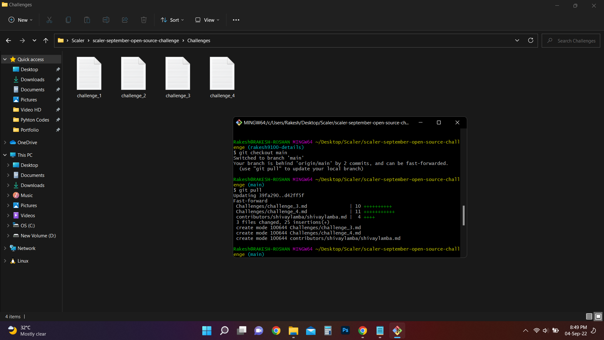Challenge 1-4, 9, 11, 13-14, 16-17, 20-21, 23-30 · Issue #418 ...