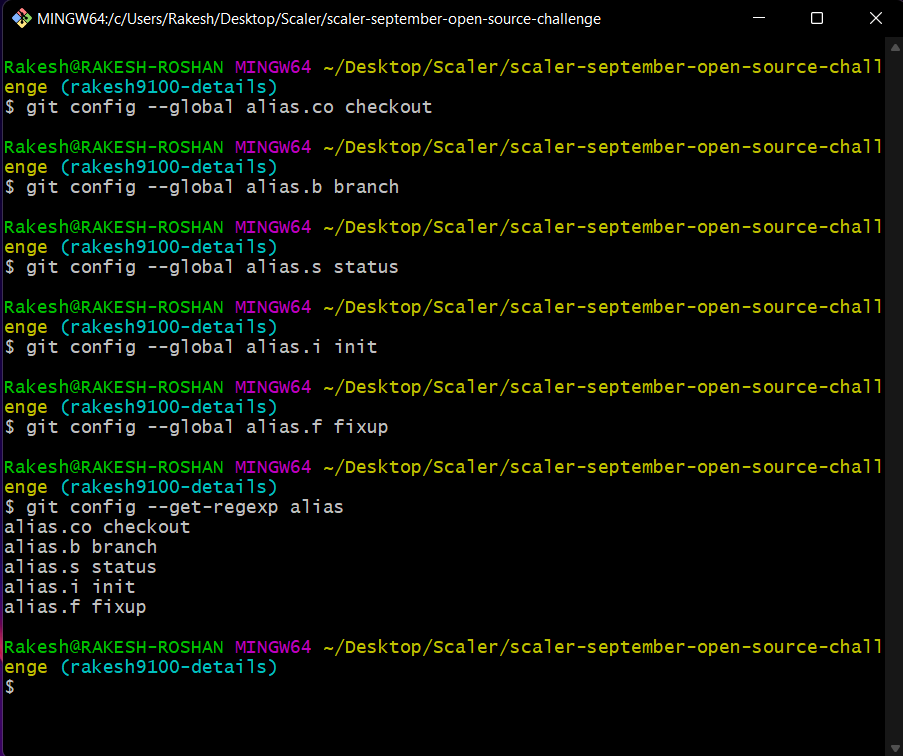 Challenge 1-4, 9, 11, 13-14, 16-17, 20-21, 23-30 · Issue #418 · scaleracademy/scaler-september ...