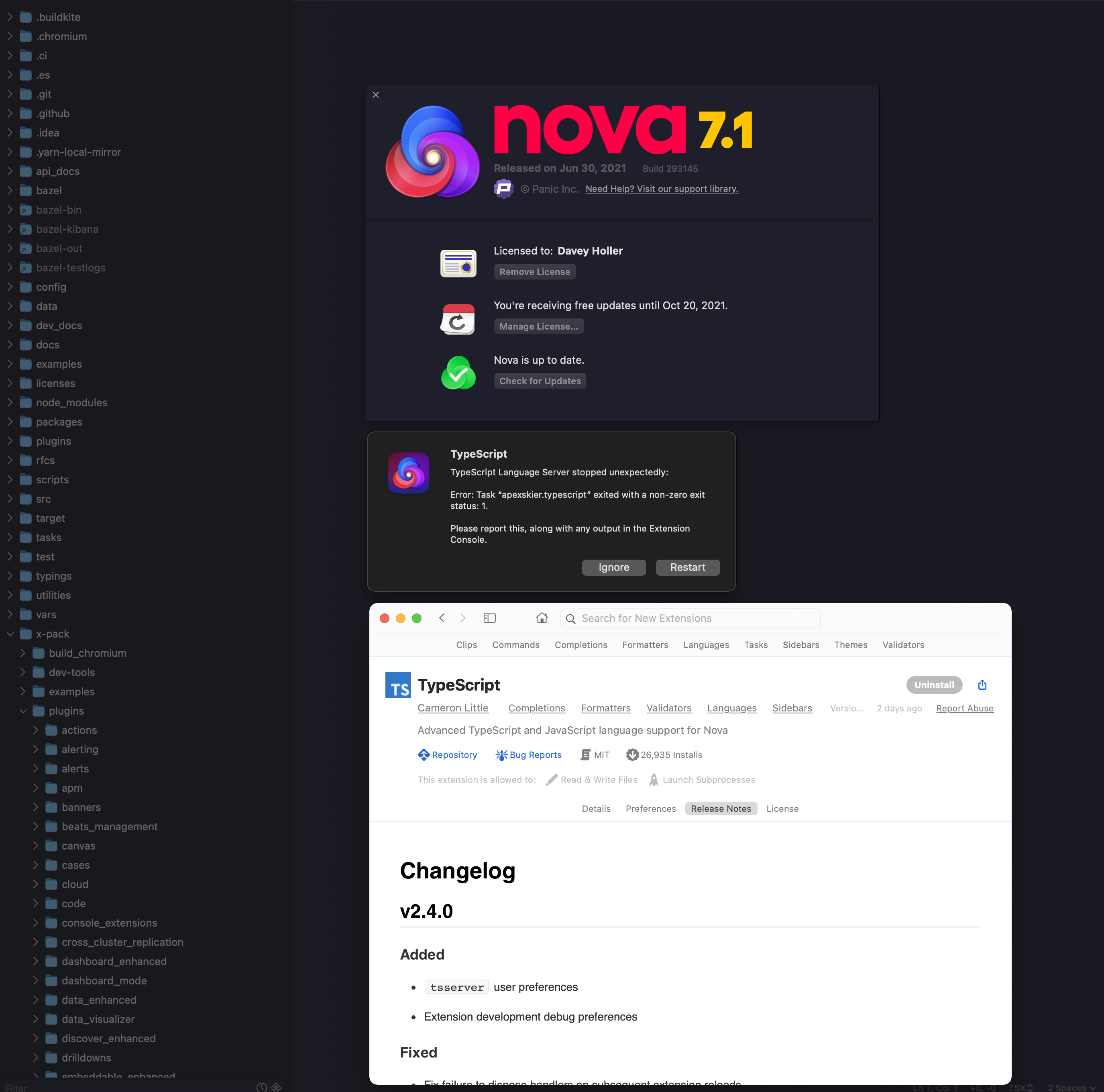 Extension Crashes Every 5 10 Minutes Approx · Issue 91 · Apexskiernova Typescript · Github