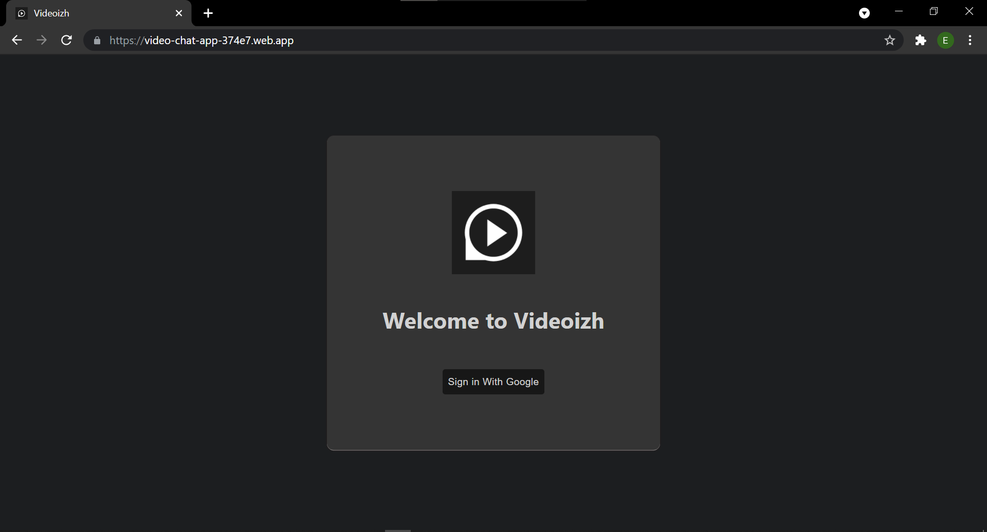 GitHub - esha-goel/Videoizh: Group video chat app with rooms