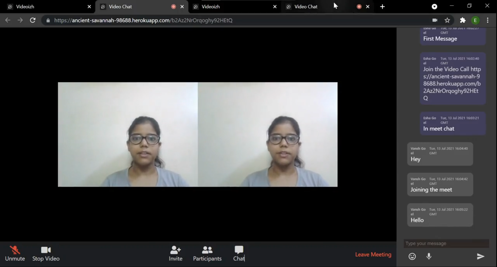 GitHub - esha-goel/Videoizh: Group video chat app with rooms