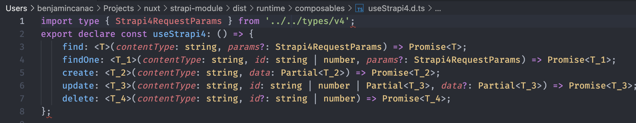 Fix types resolution in IDE · Issue #211 · nuxt-modules/strapi · GitHub