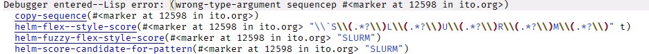 helm-org-ql: wrong-type-argument sequencep # · Issue #275 · alphapapa/org-ql · GitHub
