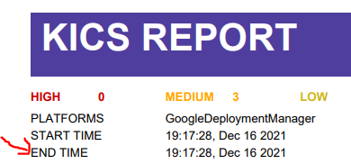 Incorrect scan end time in PDF report · Issue #4601 · Checkmarx/kics · GitHub