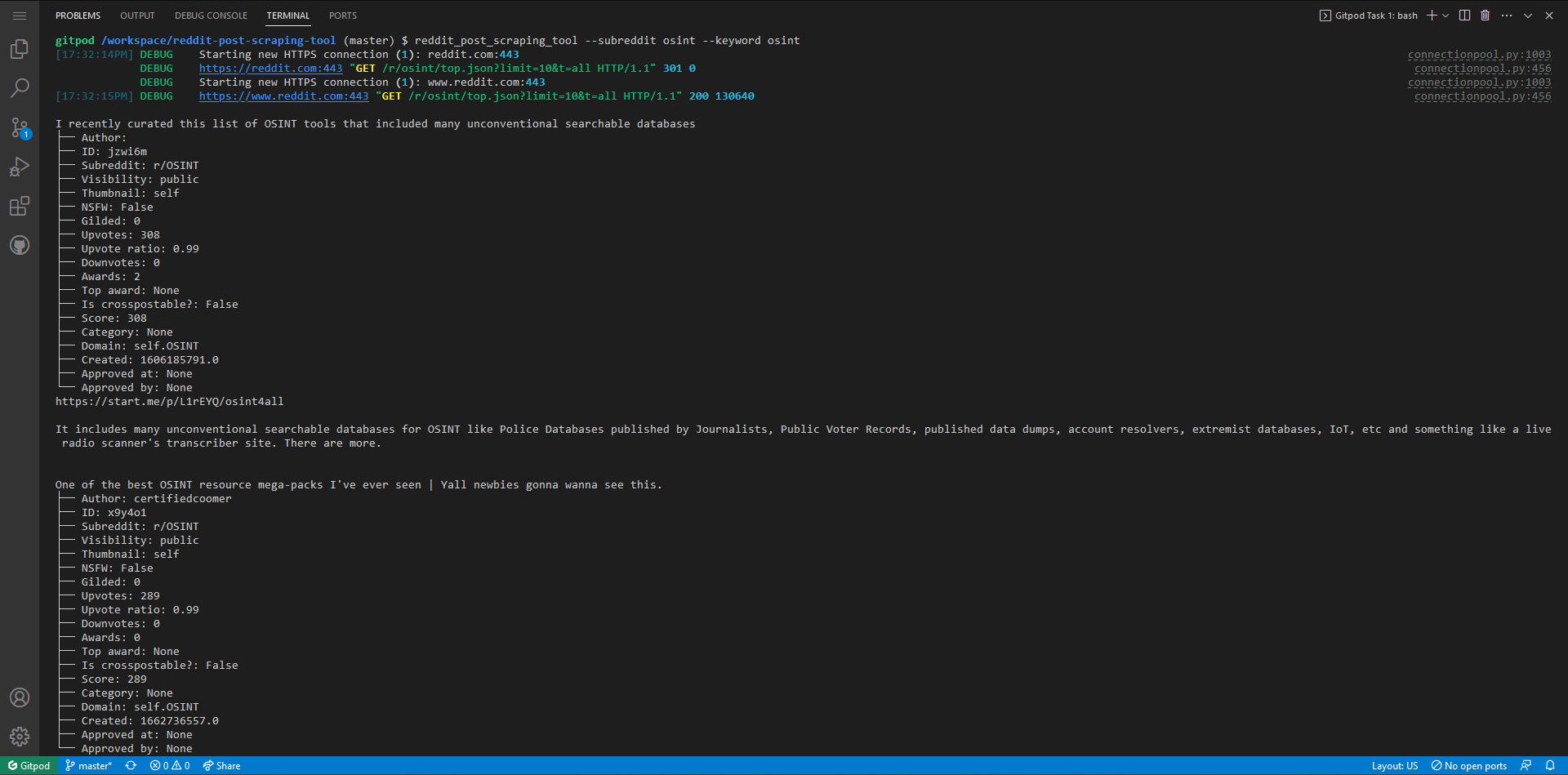 GitHub - bellingcat/reddit-post-scraping-tool: Given a subreddit name and a keyword, this ...