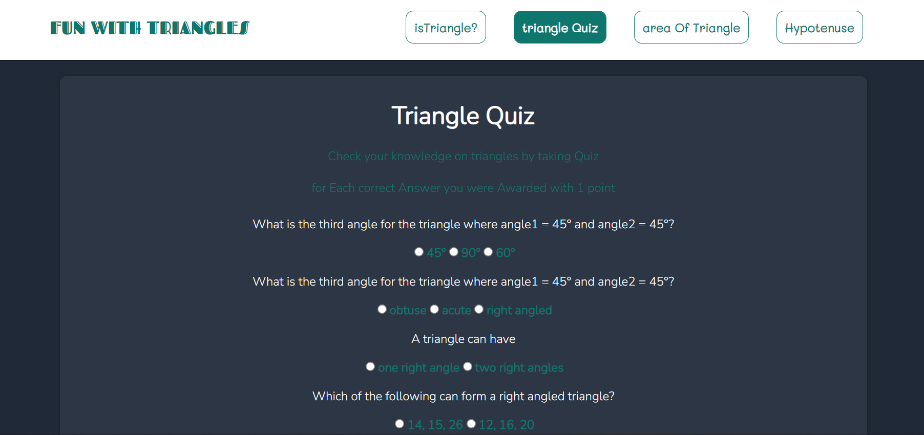 fun-with-triangles - Codesandbox