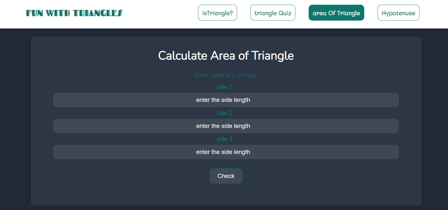 fun-with-triangles - Codesandbox