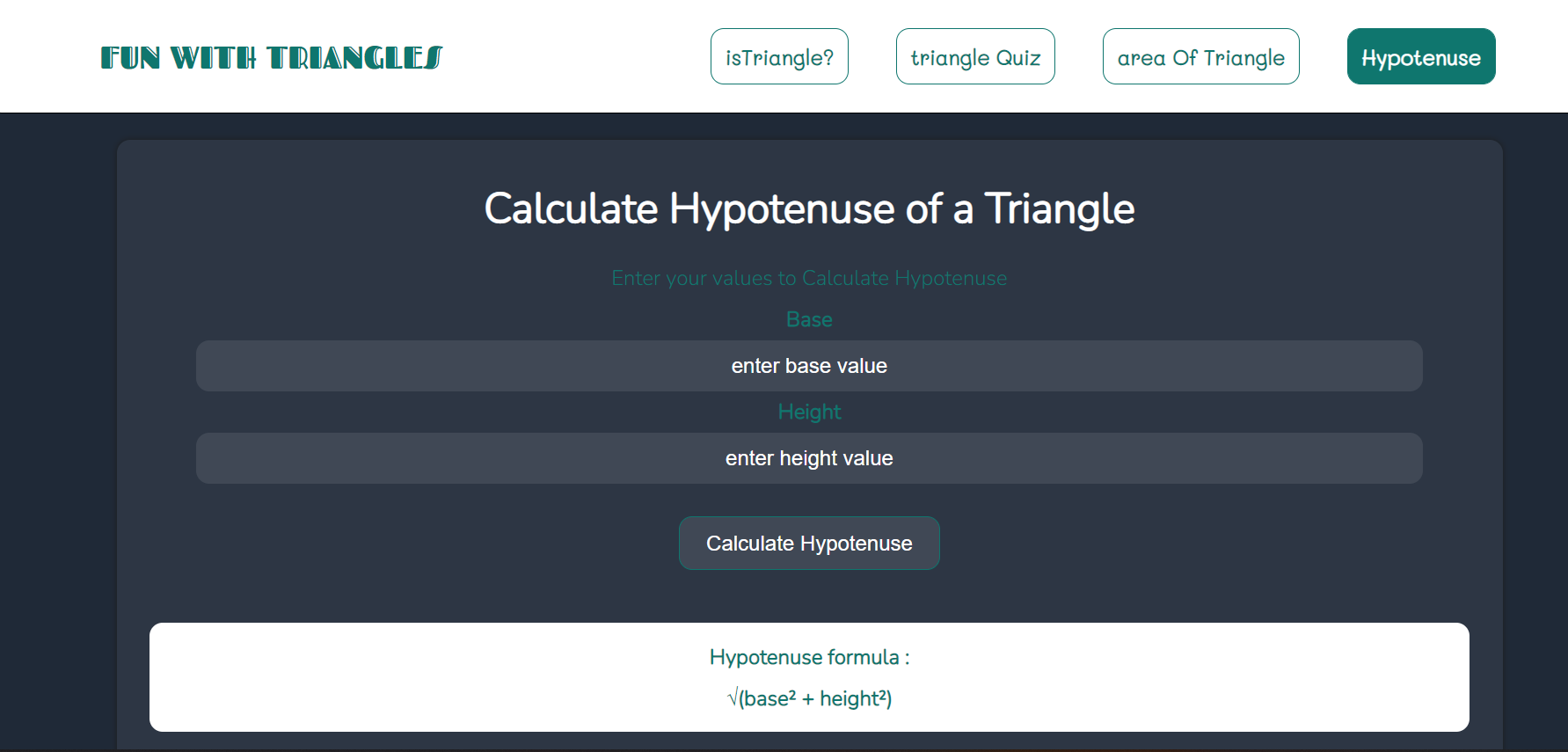 fun-with-triangles - Codesandbox