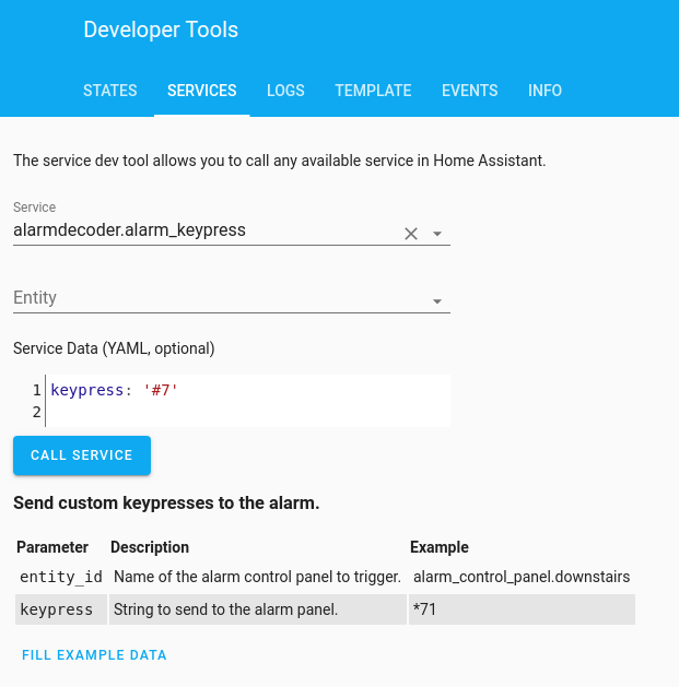 Alarm Decoder alarm_arm_night service no longer works in .107 · Issue ...