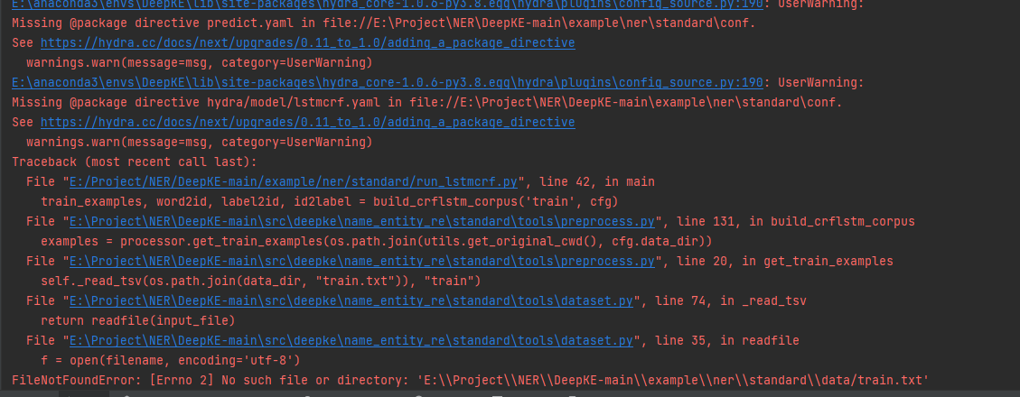 请问这样是怎么会回事？ · Issue #147 · zjunlp/DeepKE · GitHub