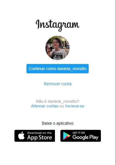 GitHub - danielamorattodev/minha-pagina-inicial-do-instagram: Treinando ...