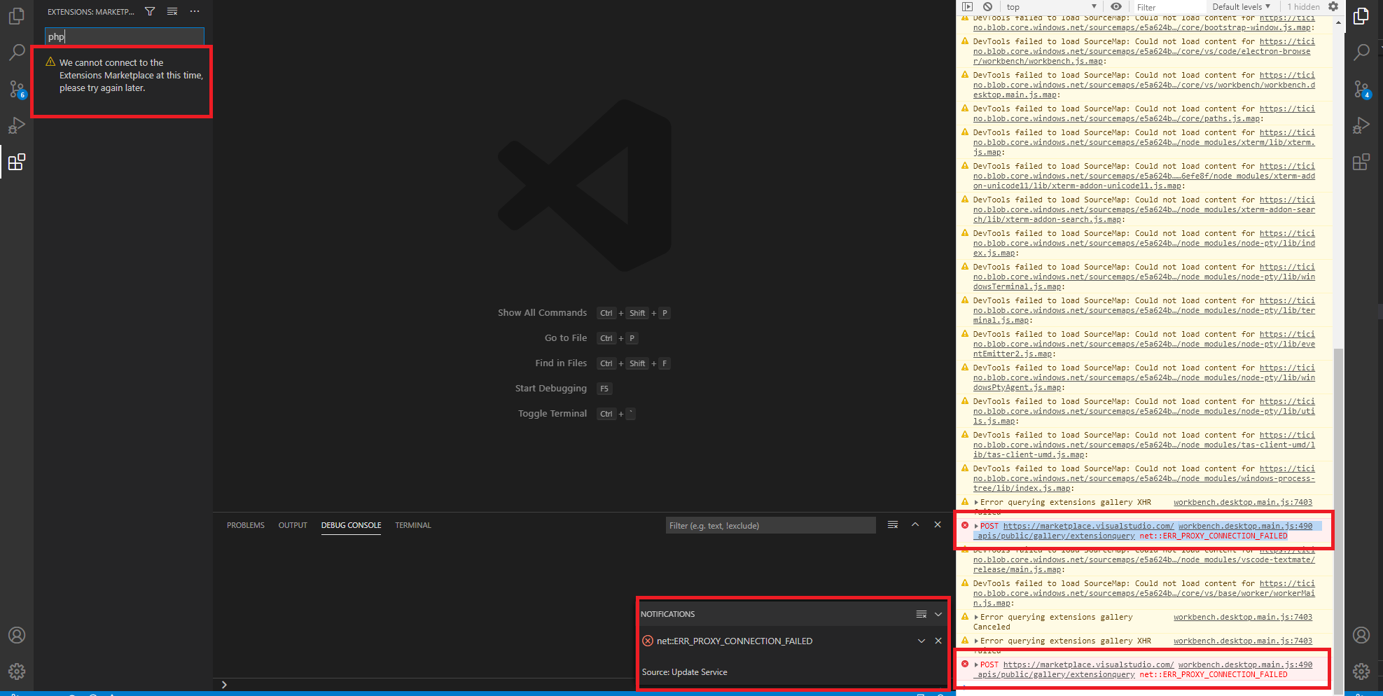 PROXY problem · Issue #111067 · microsoft/vscode · GitHub