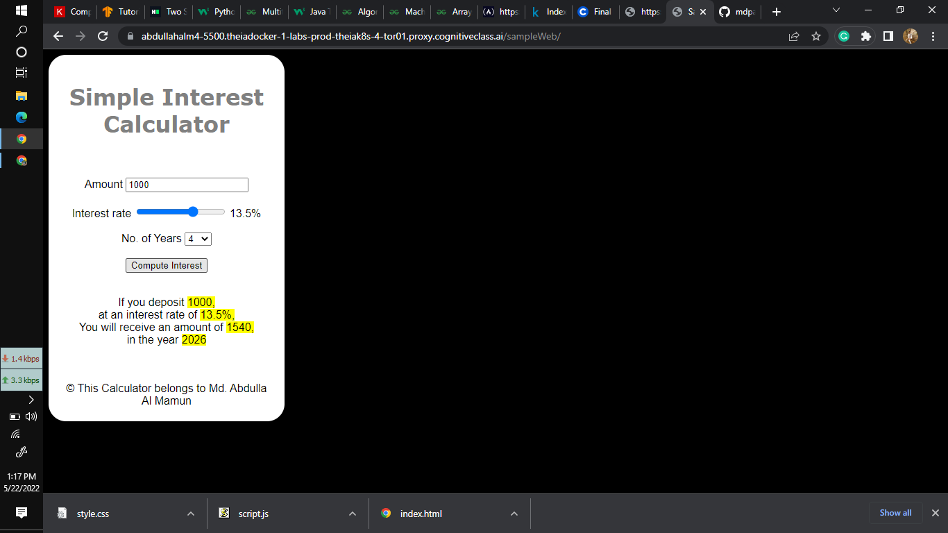 GitHub - mdparvex/sampleWeb: sample web with HTML css Js