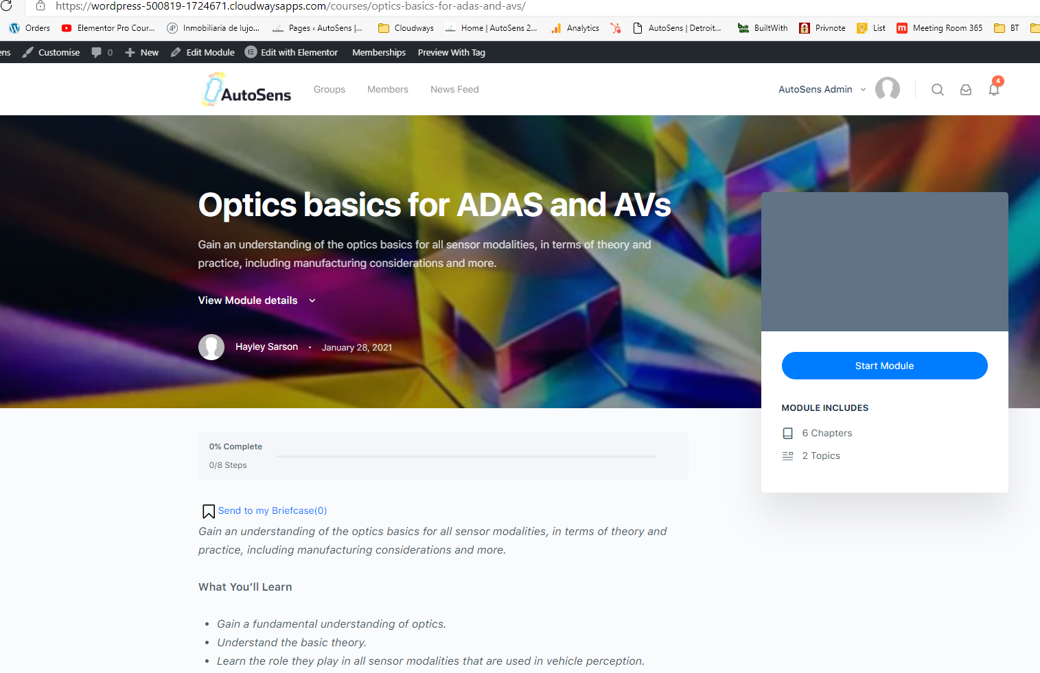 LearnDash course pages not displaying properly, had to disable ...