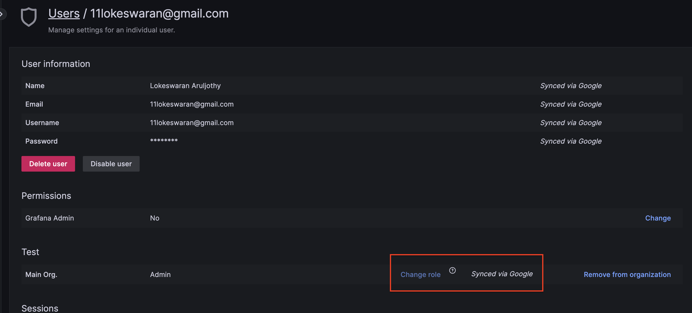 Auth: synced users through external Auth should be seen in roles · Issue #56189 · grafana ...