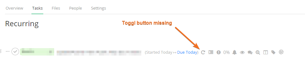 Toggl button no longer showing on Teamwork · Issue #1713 · toggl/track ...