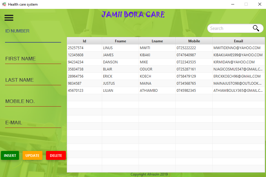 GitHub - cosmus-njagi/heathcare_system: a simple management system for ...