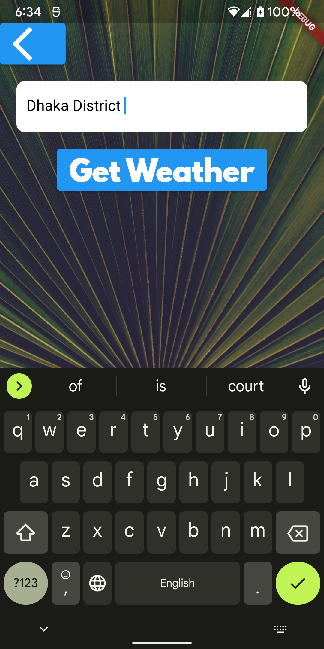 GitHub - mhsumon7/Weather-Forecast