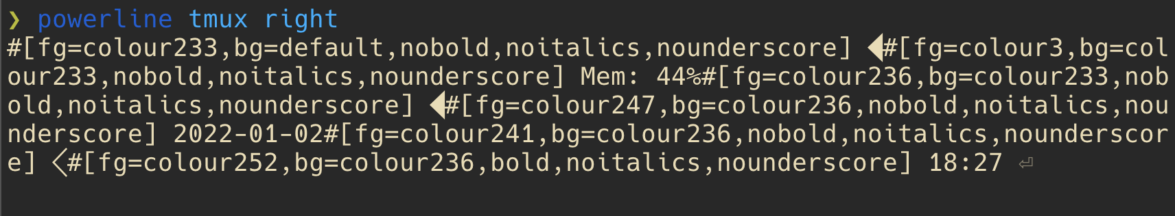 some segments not showing in tmux on macOS · Issue #2191 · powerline/powerline · GitHub