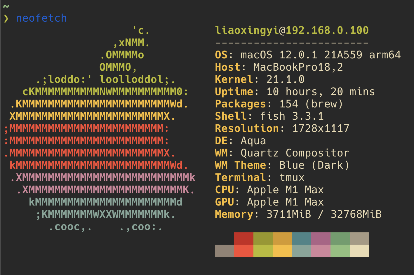 some segments not showing in tmux on macOS · Issue #2191 · powerline ...